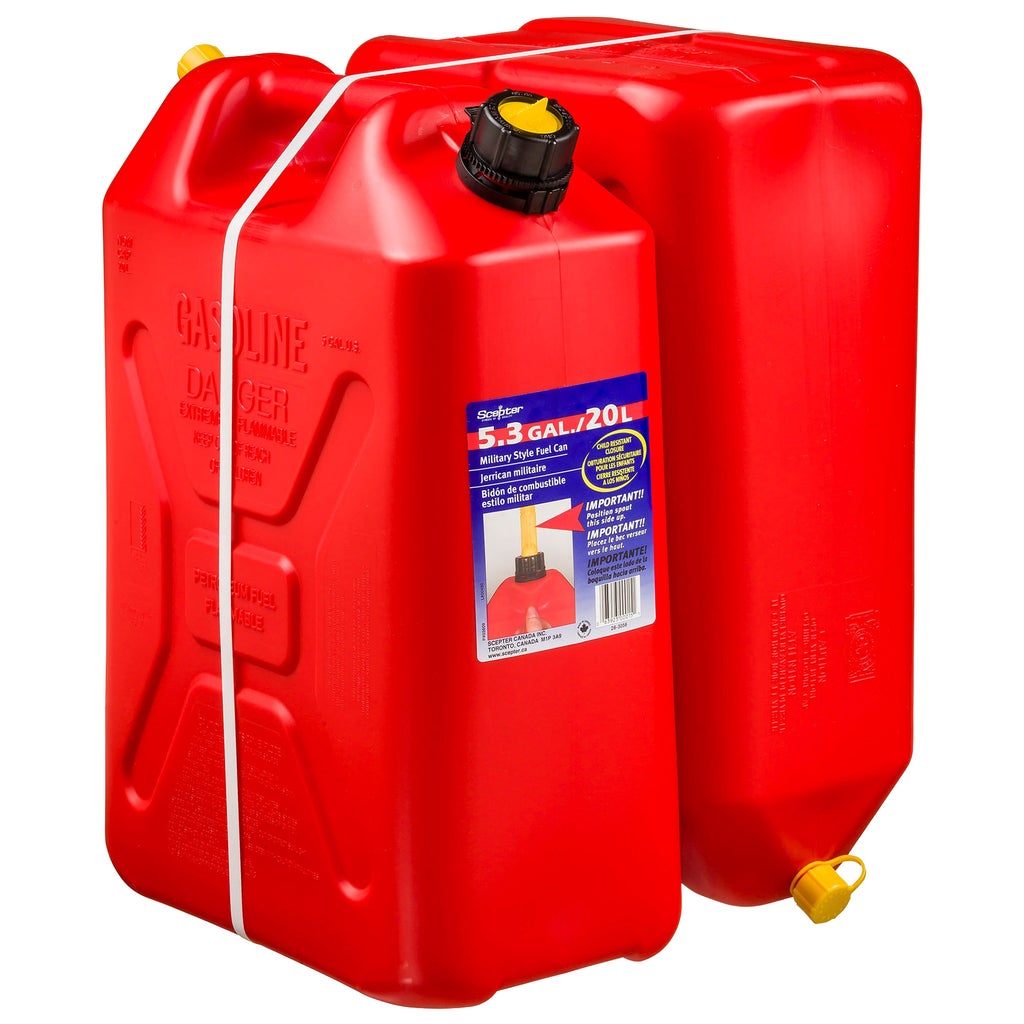 Scepter 20 L Gas Can, 2-pack – RJP Wholesale