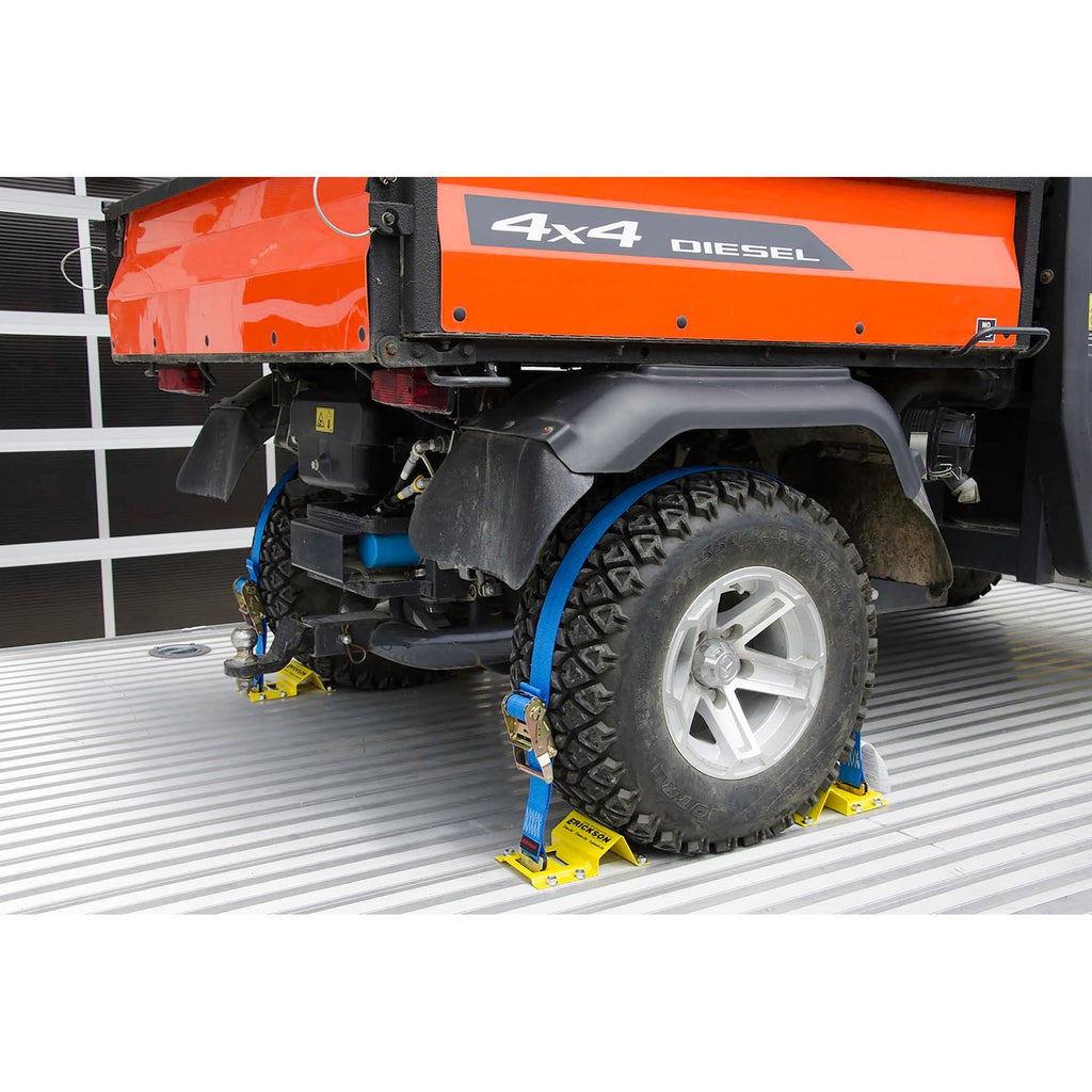Erickson ATV Wheel Chock and Tie-down Strap Kit – RJP Wholesale