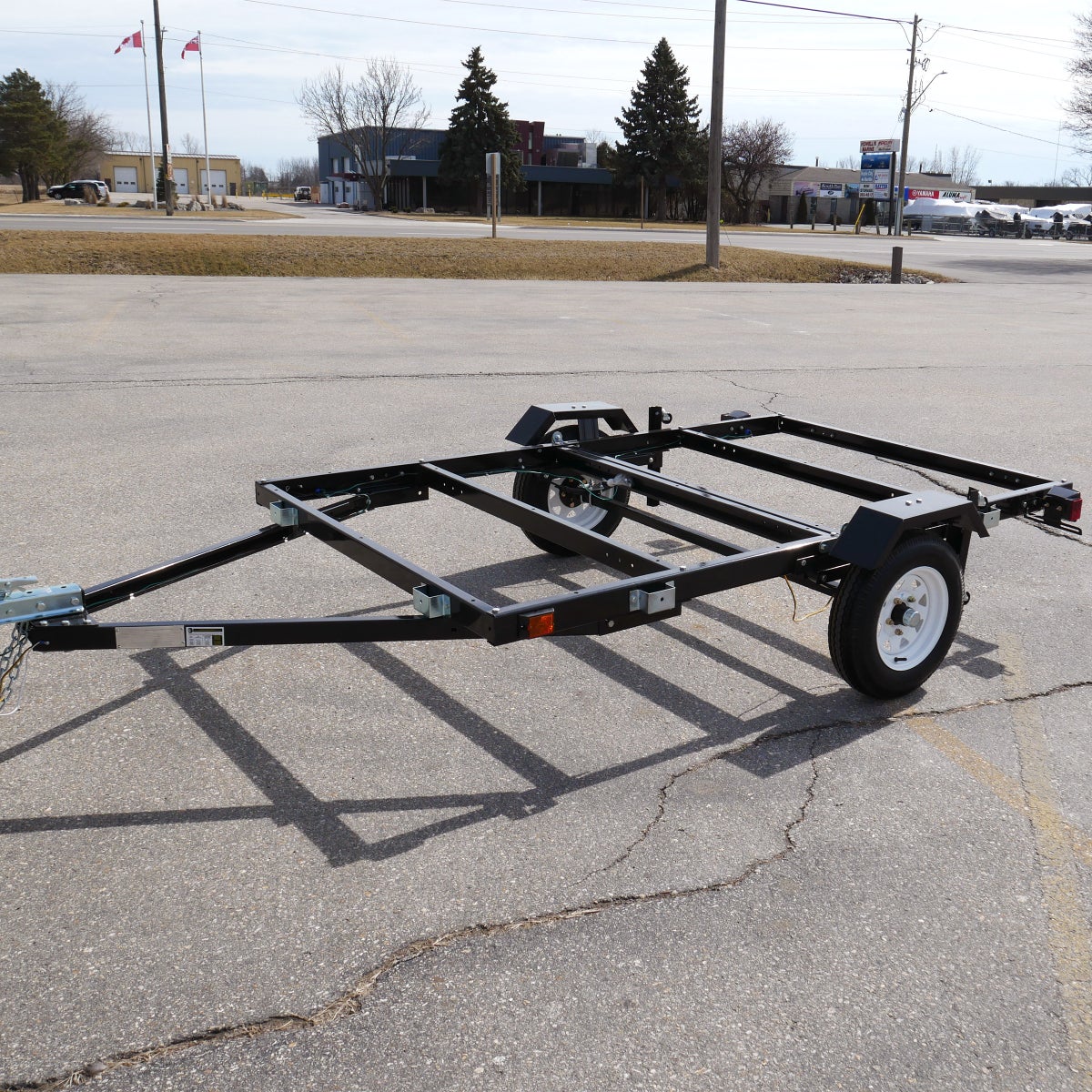 Freedom 5 ft. × 8 ft. Single Axle, 3-in-1 Folding Utility Trailer Kit ...