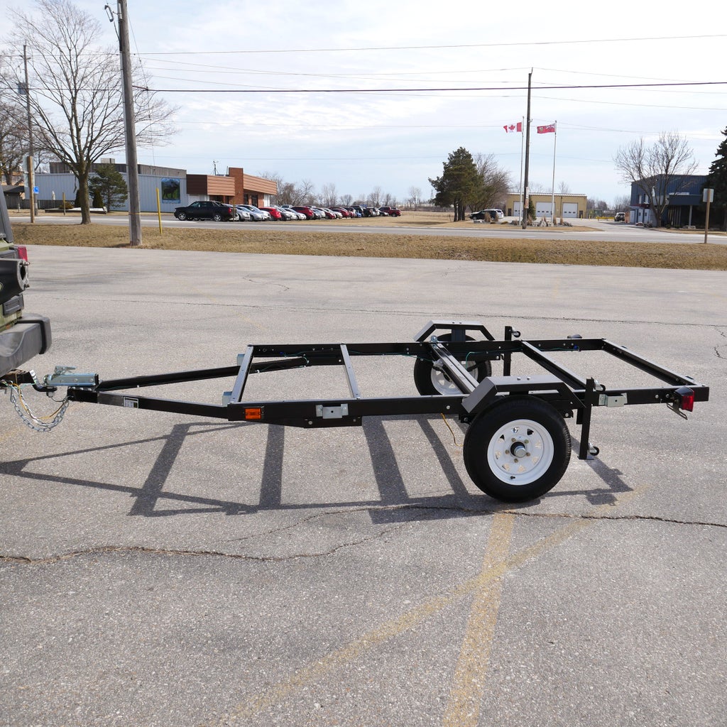 Freedom 5 ft. × 8 ft. Single Axle, 3-in-1 Folding Utility Trailer Kit ...