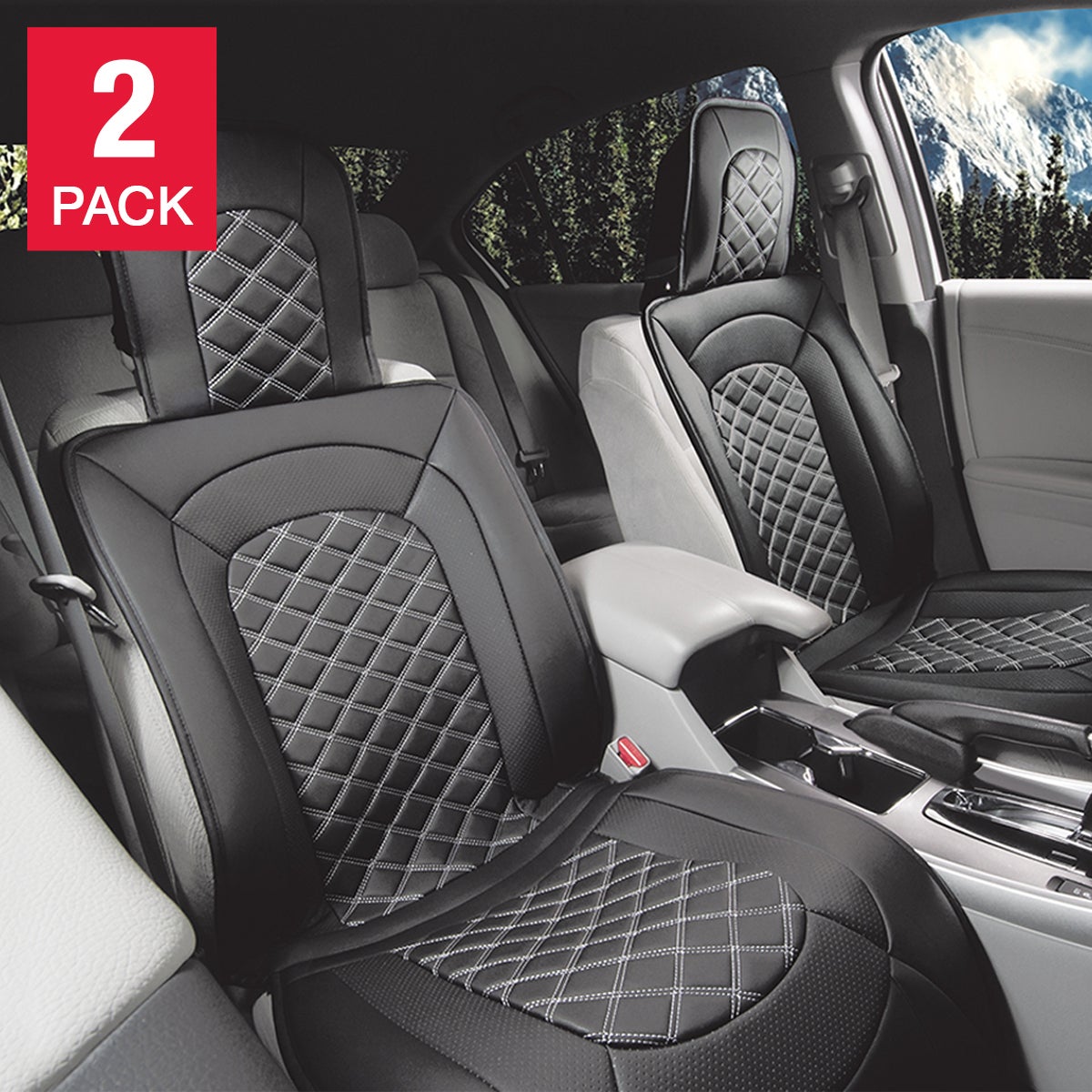 Alpena Black Diamond Universal Fit Luxury Seat Cover, 2-pack – RJP ...
