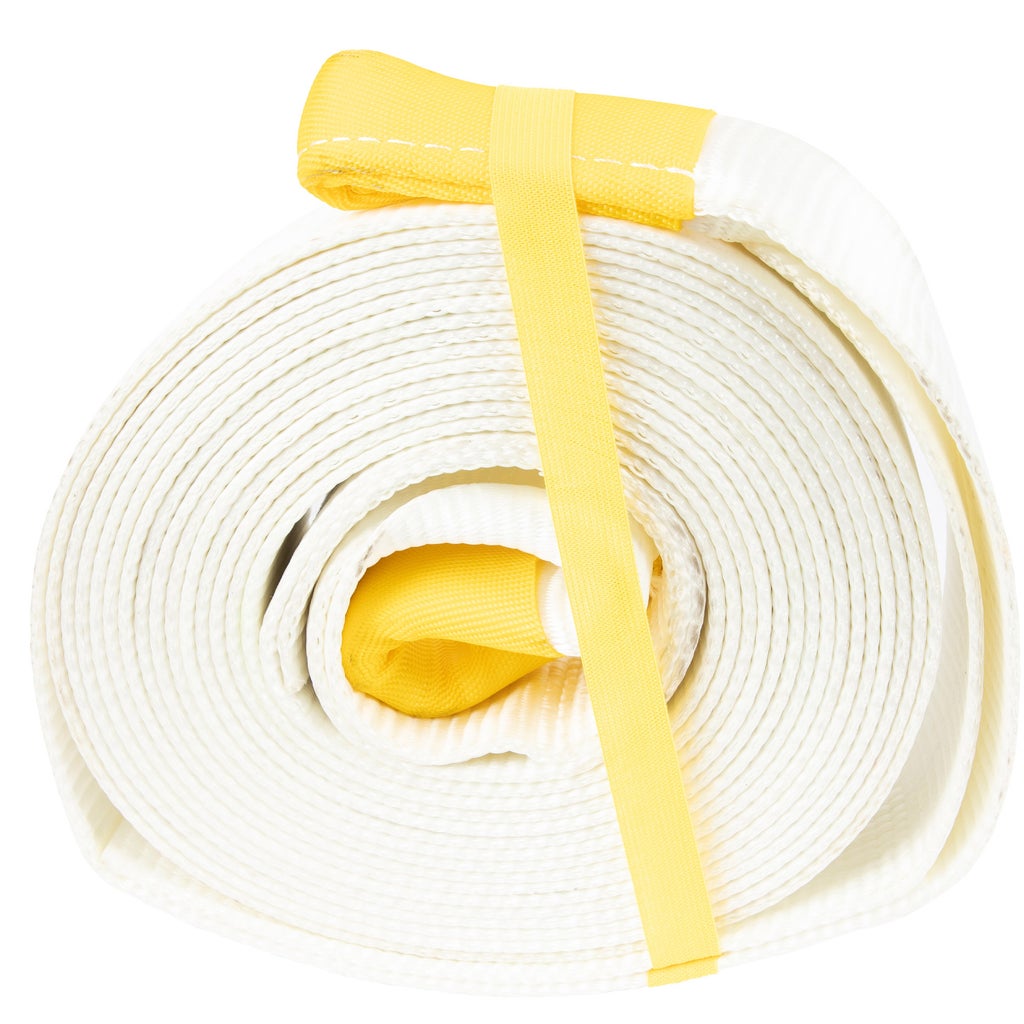 Erickson (3 in. x 30 ft.) 27,000 lb. Recovery Strap Bulk With Carry Ba ...