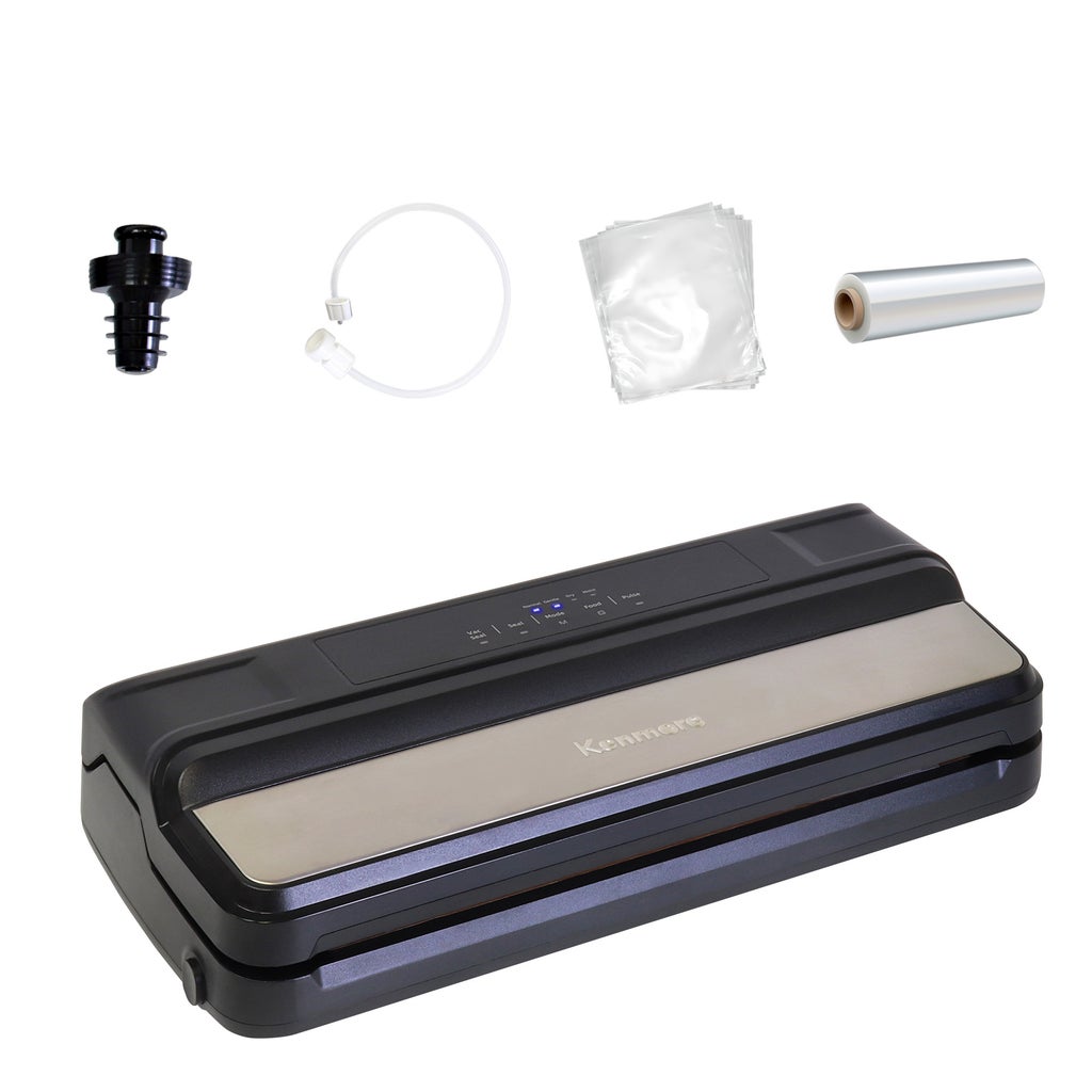 Kenmore Vacuum Sealer Food Preservation System with 16 ft. Bag Roll ...