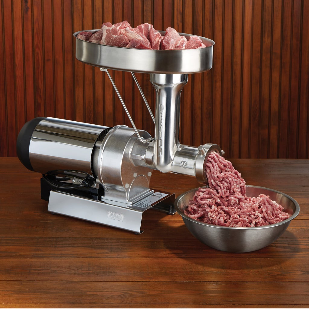 Weston Butcher Series #22 Meat Grinder and Sausage Stuffer – RJP Wholesale
