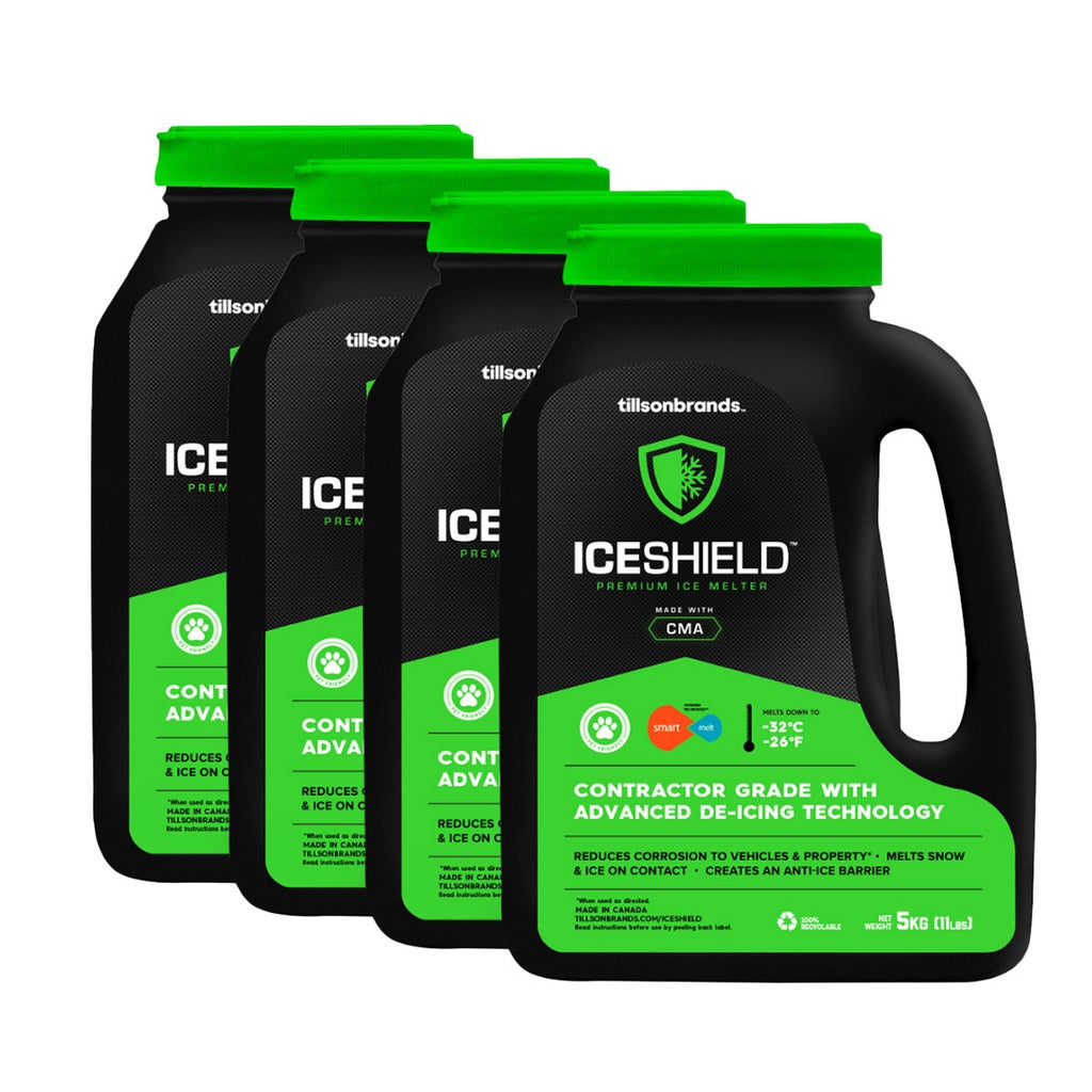 Iceshield Premium Ice Melter, 4 × 5 kg Jugs – RJP Wholesale