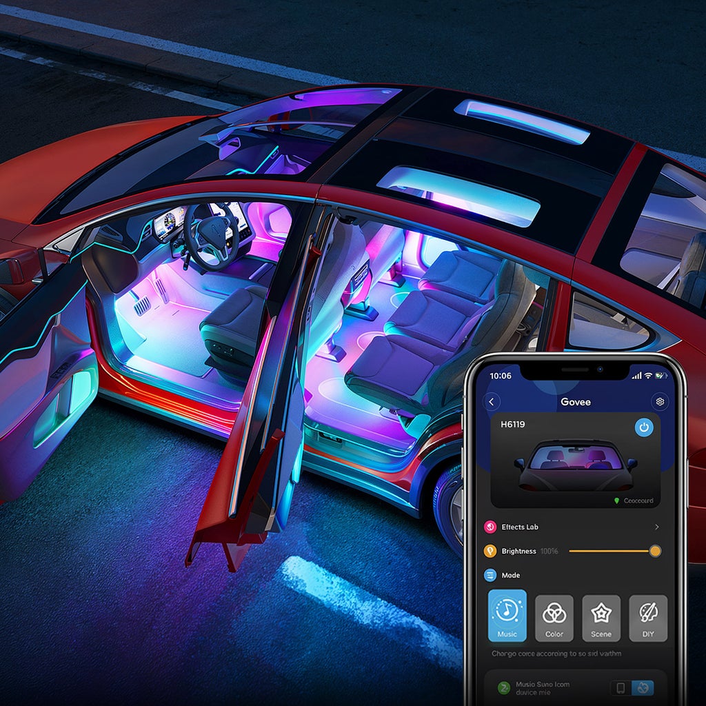 Govee RGBIC Interior Car LED Strip Lights – RJP Wholesale