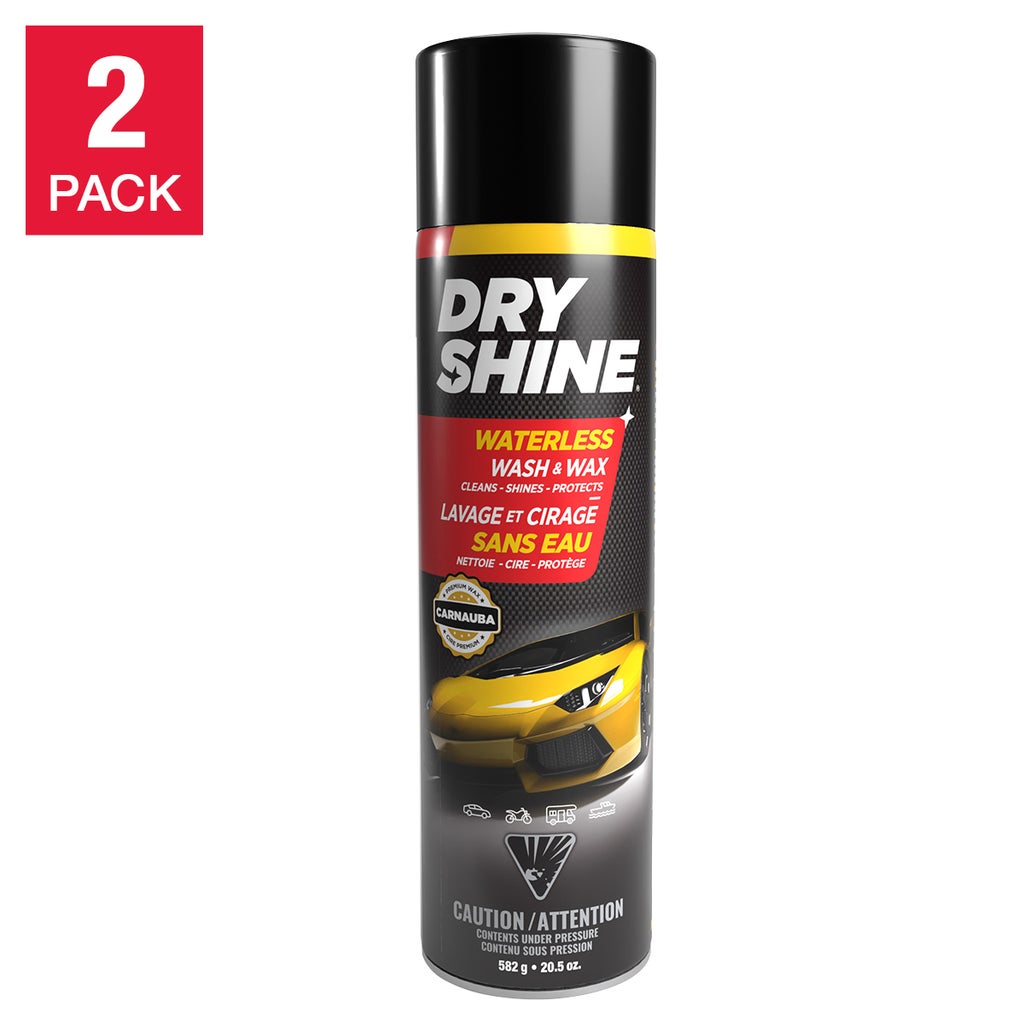 Dry Shine Waterless Wash and Wax, 2-pack – RJP Wholesale