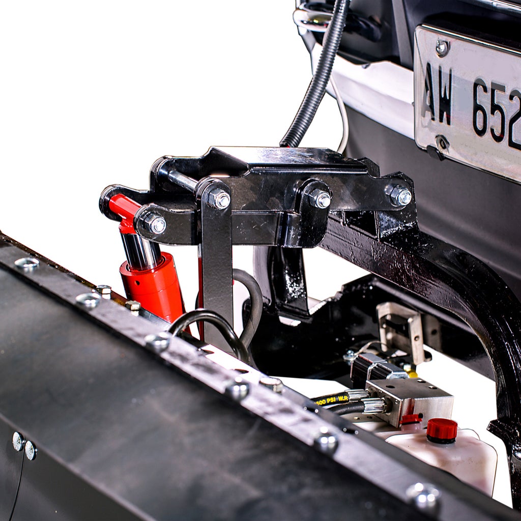 DK2 Everest 88 in. x 22 in. Custom-Mounted Hydraulic Snow Plow with Li ...