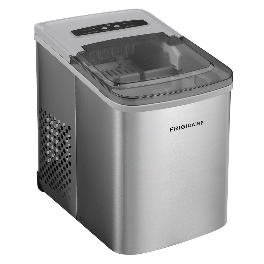Frigidaire Self Cleaning Ice Maker 11.8 kg (26 lb.), Stainless Steel ...