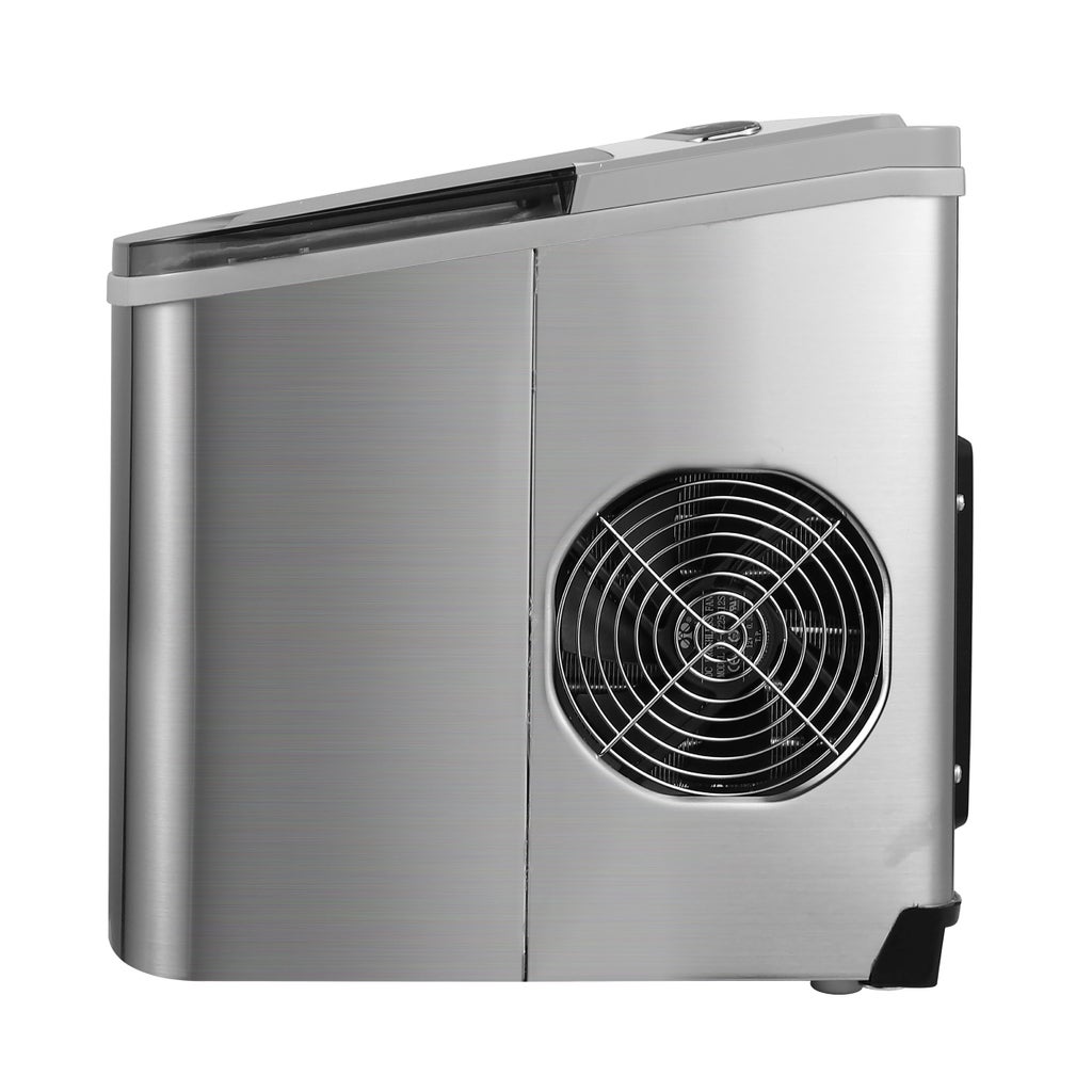 Frigidaire Self Cleaning Ice Maker 11.8 kg (26 lb.), Stainless Steel ...