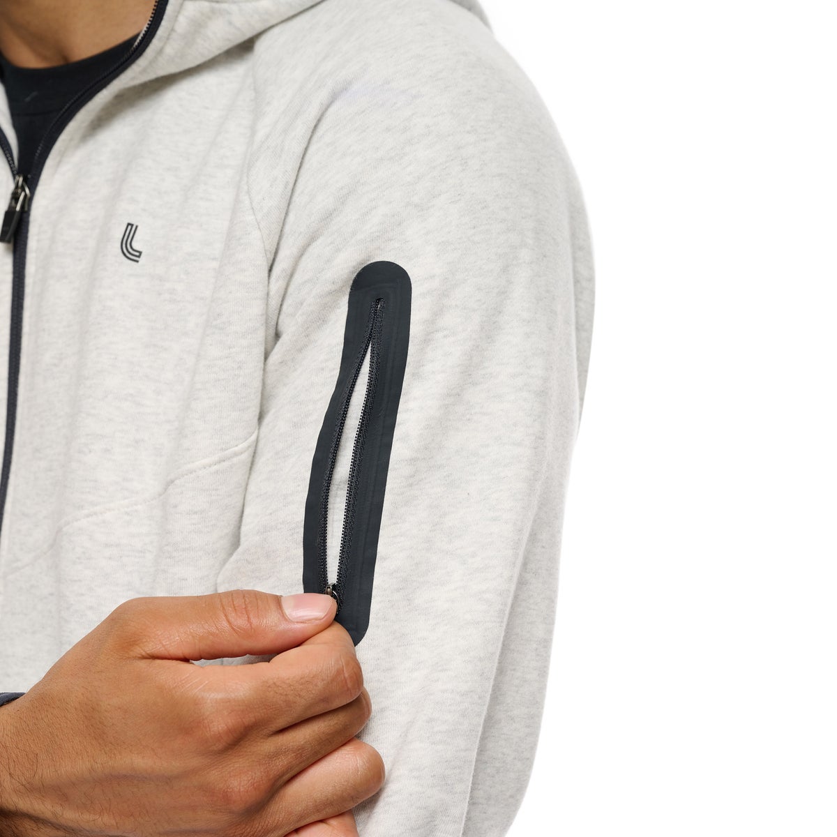 Lolë – Men’s Full-Zip Fleece Hoodie – RJP Wholesale