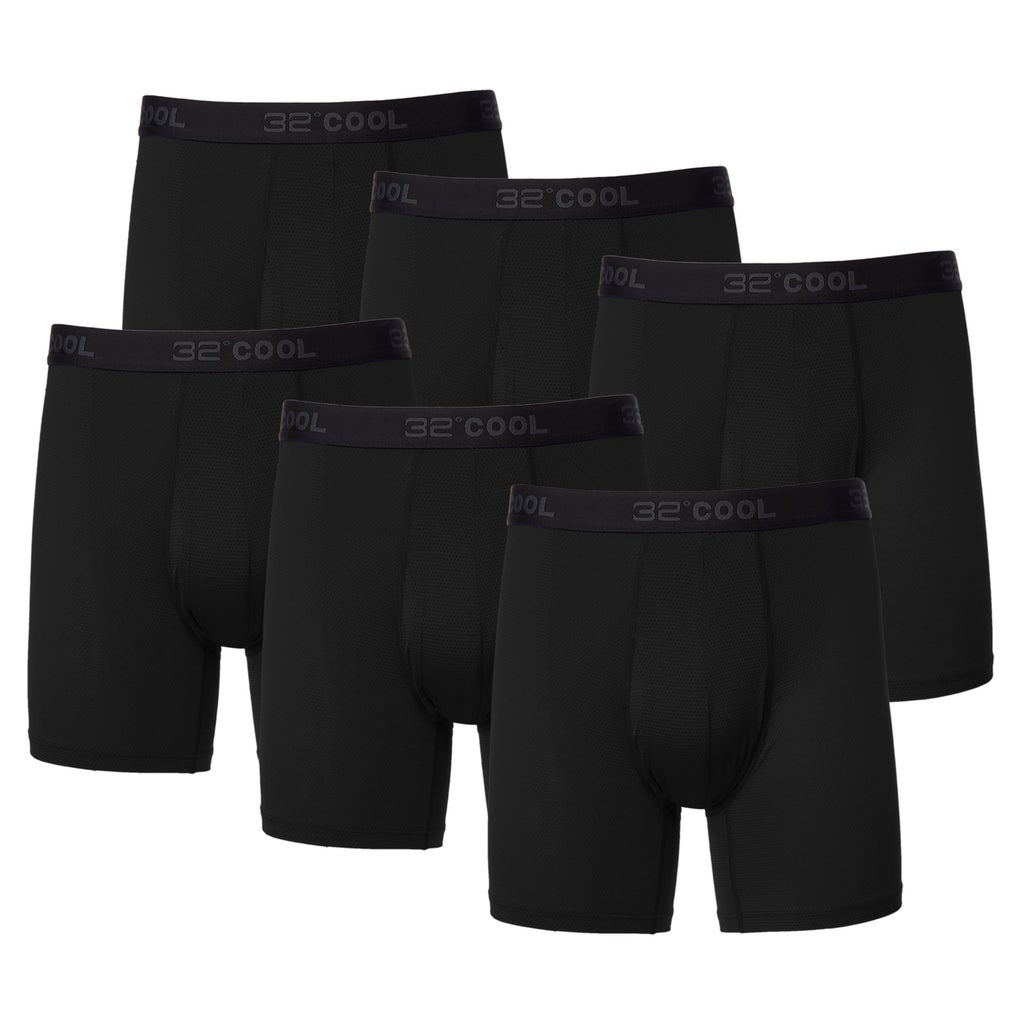 32 Degrees Men’s Comfort Mesh Boxer Brief, 6-pack – RJP Wholesale