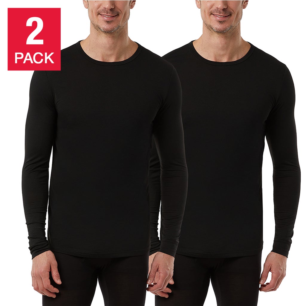 32 Degrees Men’s Eco Heat Long Sleeve Baselayer Top, 2-pack – RJP Wholesale