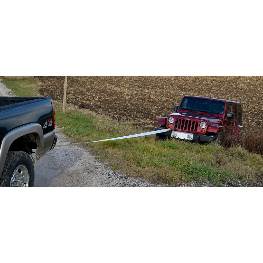 Erickson (2 in. x 30 ft.) 18,000 lb. Recovery Strap Bulk With Carry Ba ...