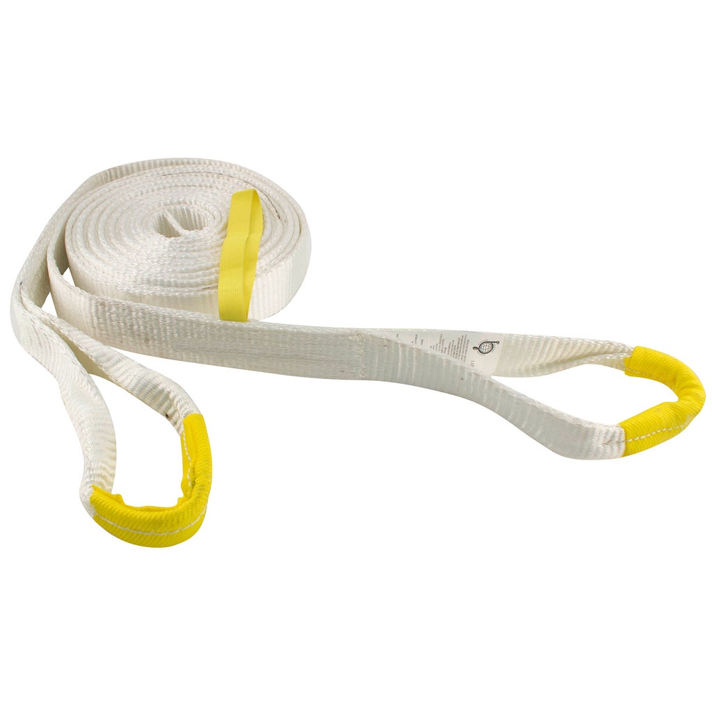 Erickson (2 in. x 30 ft.) 18,000 lb. Recovery Strap Bulk With Carry Ba ...